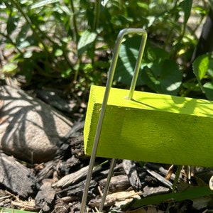 Garden Post 48" Custom, Personalized Garden Post, Outdoor Décor, Unique ...