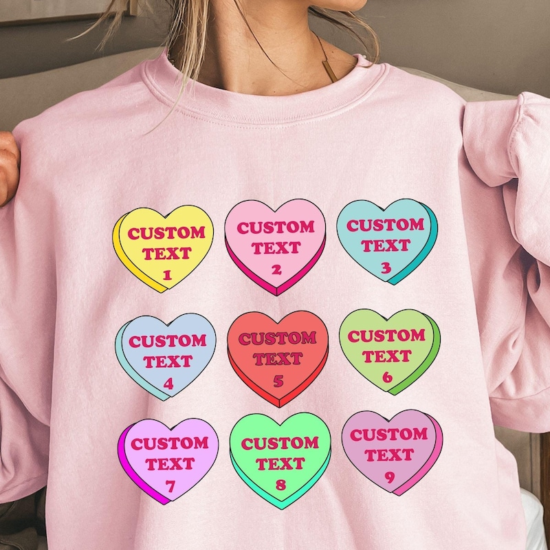 Candy Heart Shirt for Women - Etsy
