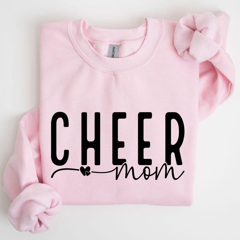 Cheer Mom Sweatshirt, Cheer Mama Sweatshirt, Cheerleading Mom Sweater ...