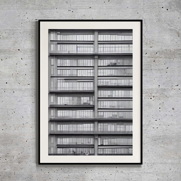 Brutalism Poster - Etsy