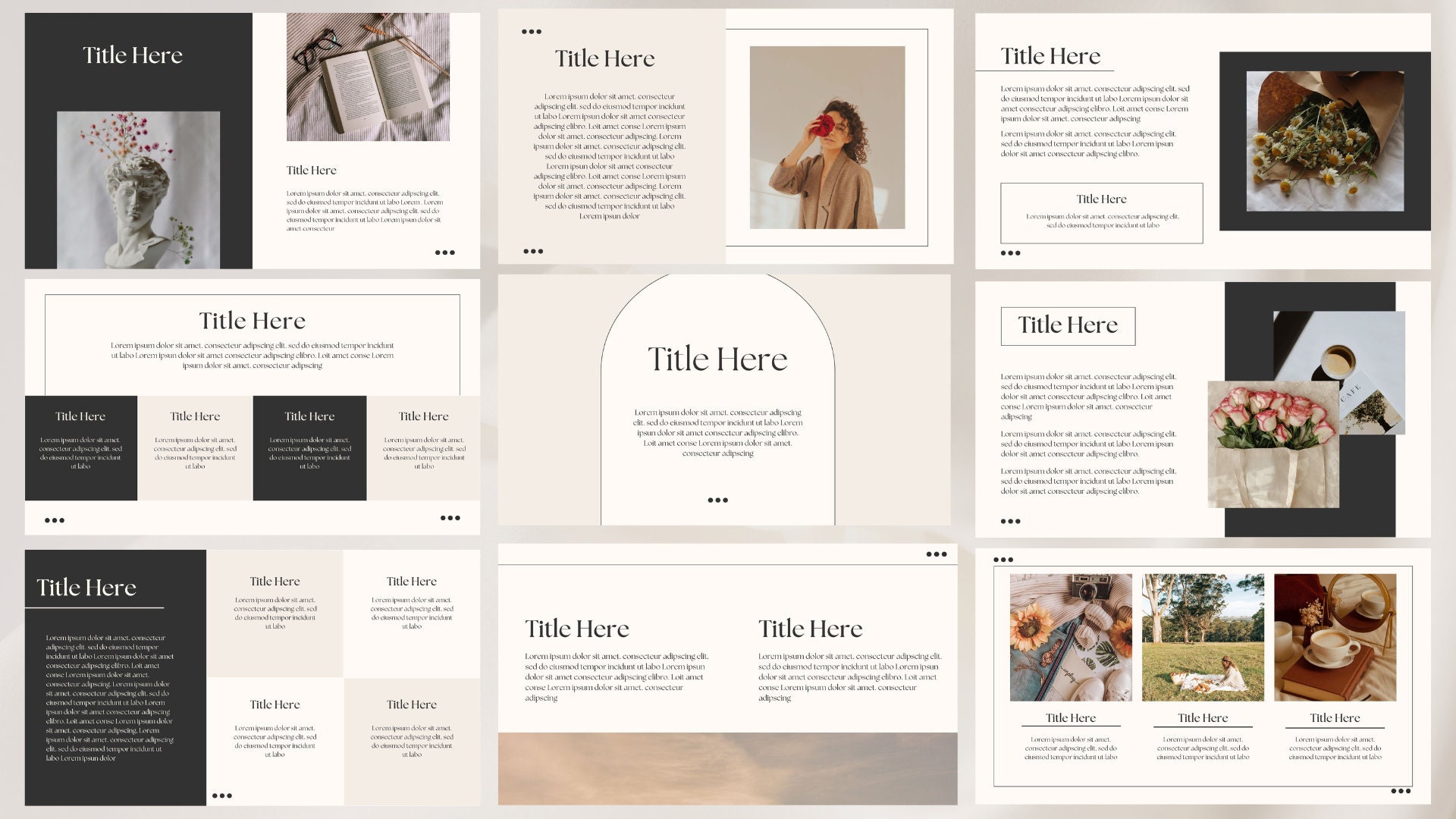 Canva Slide Deck Template - Etsy