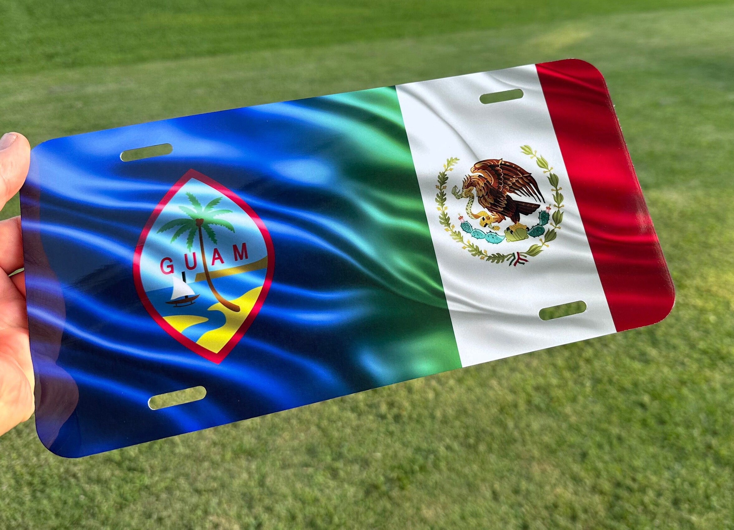 Mexican Guam Front/decorative Car Plate - Etsy