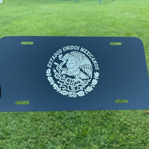 Mexican Flag Front/decorative License Plate - Etsy
