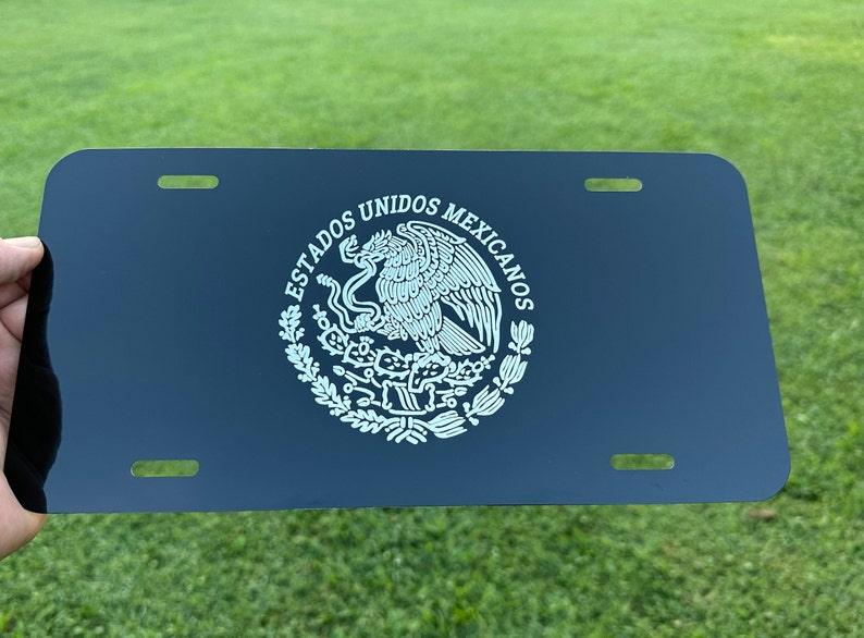 Mexican Flag Front/decorative License Plate - Etsy