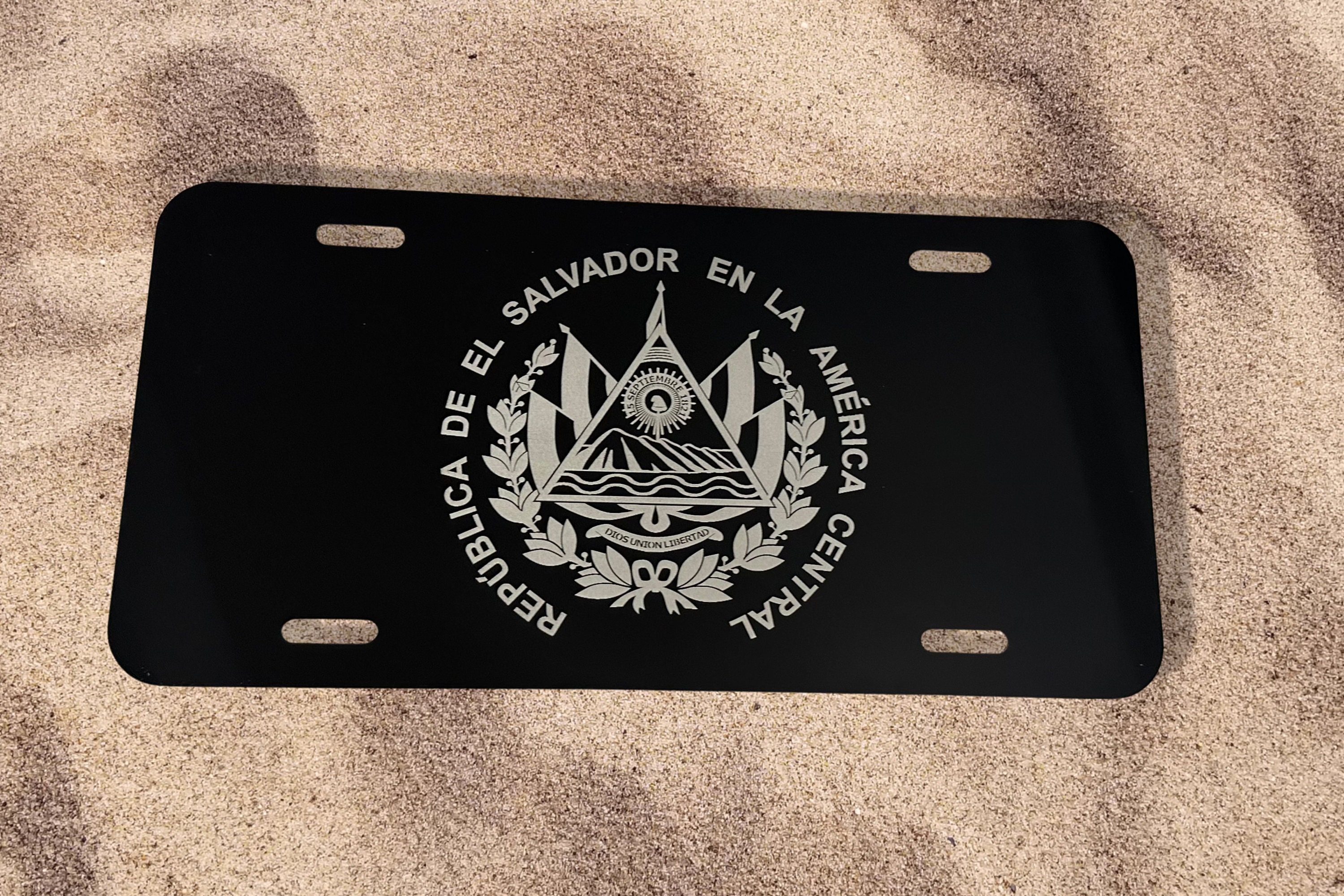 El Salvador Decorative Front Car Plates - Etsy