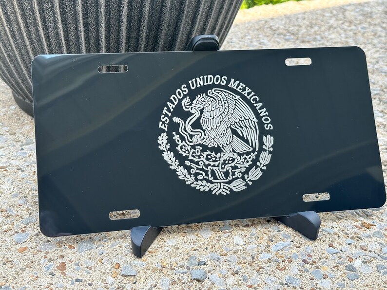 Mexican Flag Front/decorative License Plate - Etsy
