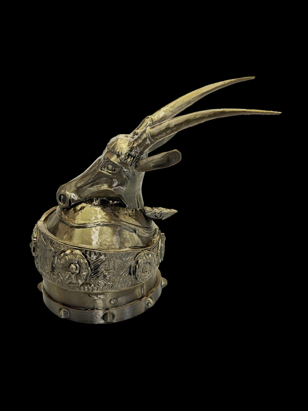 Skanderbeg Helmet Replica – 3D Printed Albanian Warrior Helmet With ...