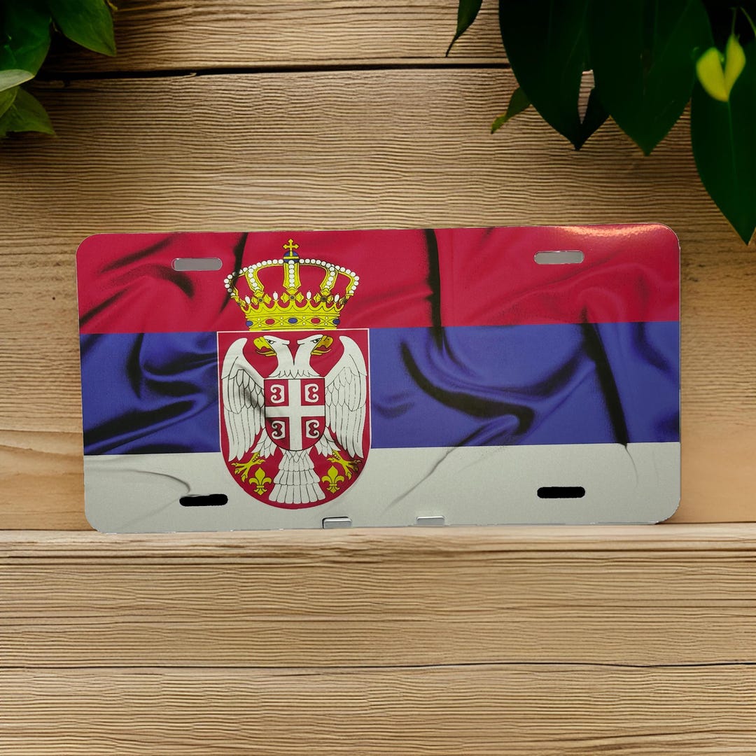 Serbian Decorative Car Plates - Etsy