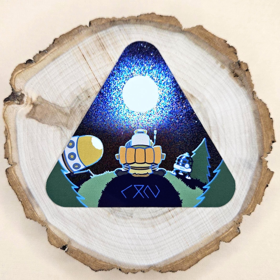 Outer Wilds Supernova Sticker, Pixie Dust Glitter - Etsy