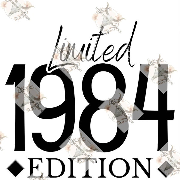 Limited 1984 Edition Svg - Etsy