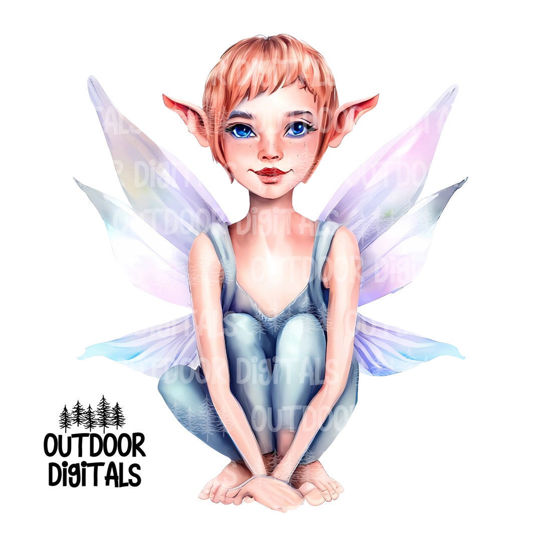 Fairy PNG, Watercolor Fairy Clipart, Fairy Art, Fairy Nursery Art ...