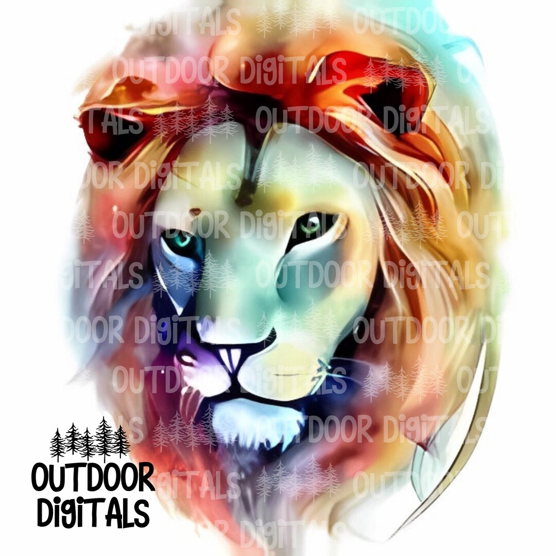 Leo Zodiac PNG, Watercolor Leo Lion Clipart, Leo Astrology Nursery ...