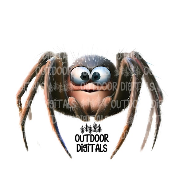 Silly Spider Clip Art