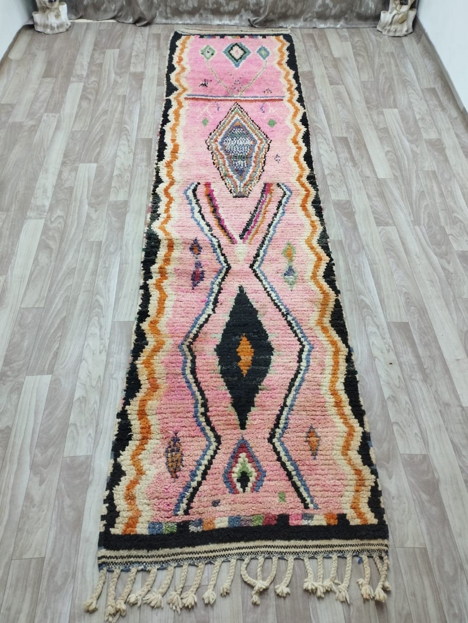 Custom Moroccan Runner Rug, Gorgeous Moroccan Runner Rug, Authentic ...