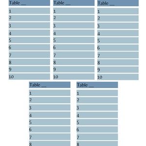Table Seating Chart Planner for 100 Pax Round Table Plan, Wedding Table ...