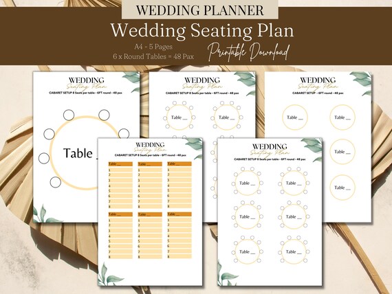 Wedding seating chart planner 60 photos - Astyledwedding.com