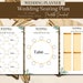 Wedding Planning Seating Plan Chart 60 Pax Round Table Display for ...