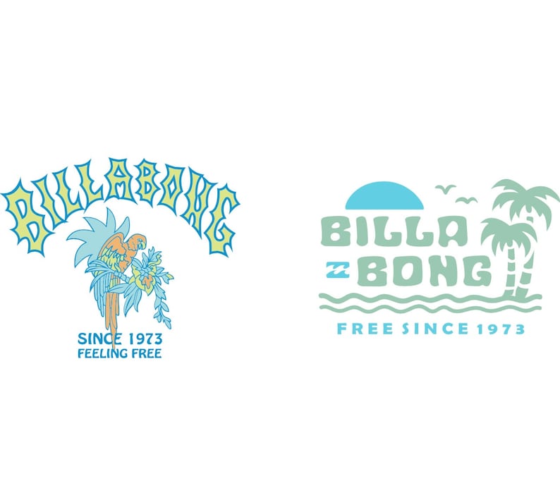 Billabong SVG - Etsy