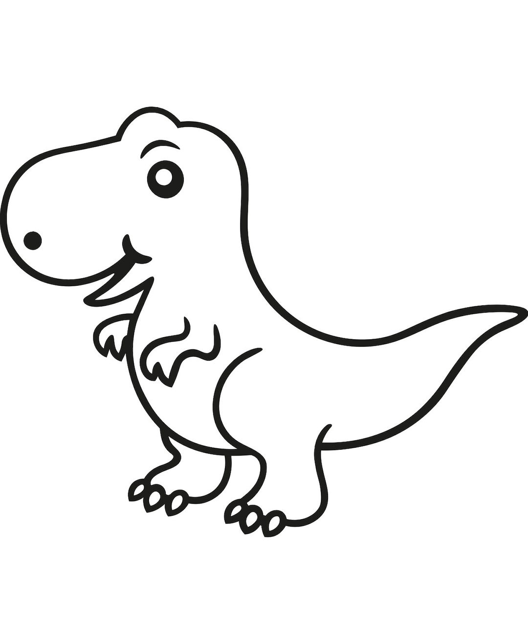 Baby T-rex SVG - Etsy