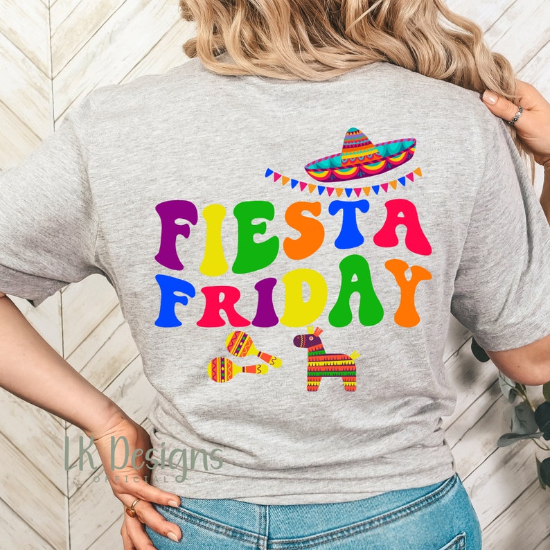 FIESTA FRIDAY Tshirt, Cinco De Mayo Shirt, Wifey Life, Sarcastic ...