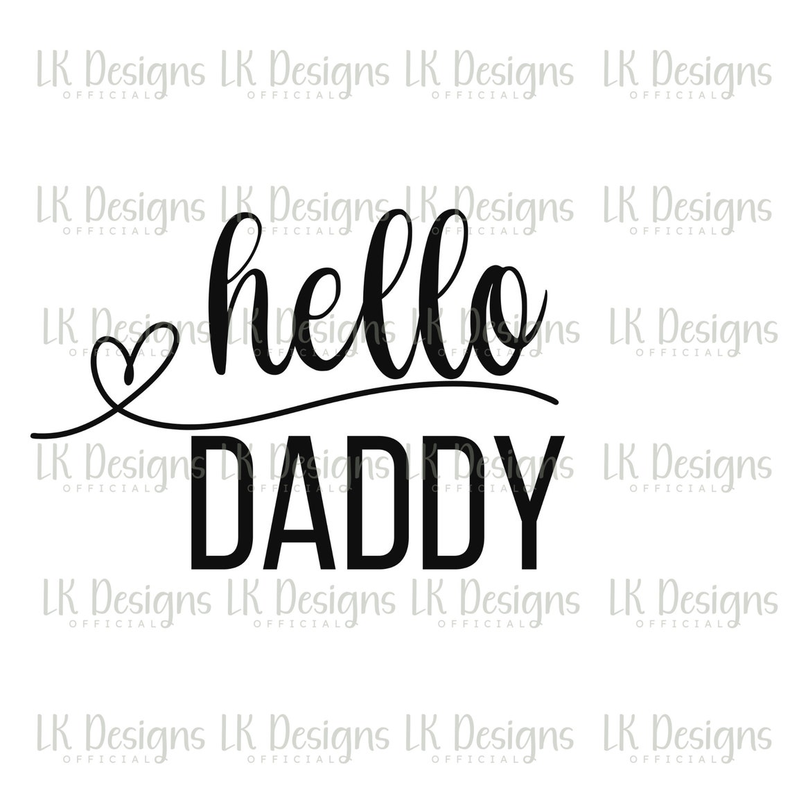 Hello Daddy SVG PNG. Fun Pregnancy Announcement Svg, Birth Announcement ...