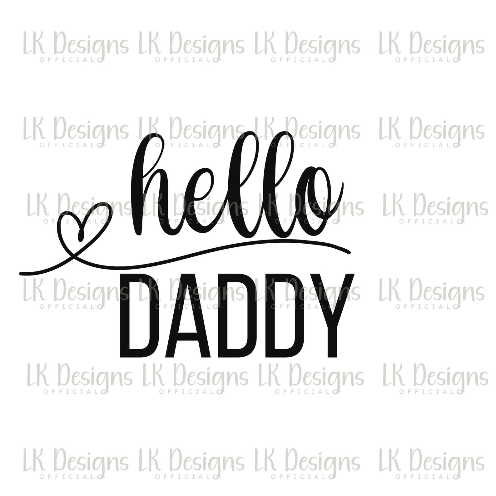 Hello Daddy SVG PNG. Fun Pregnancy Announcement Svg, Birth Announcement ...