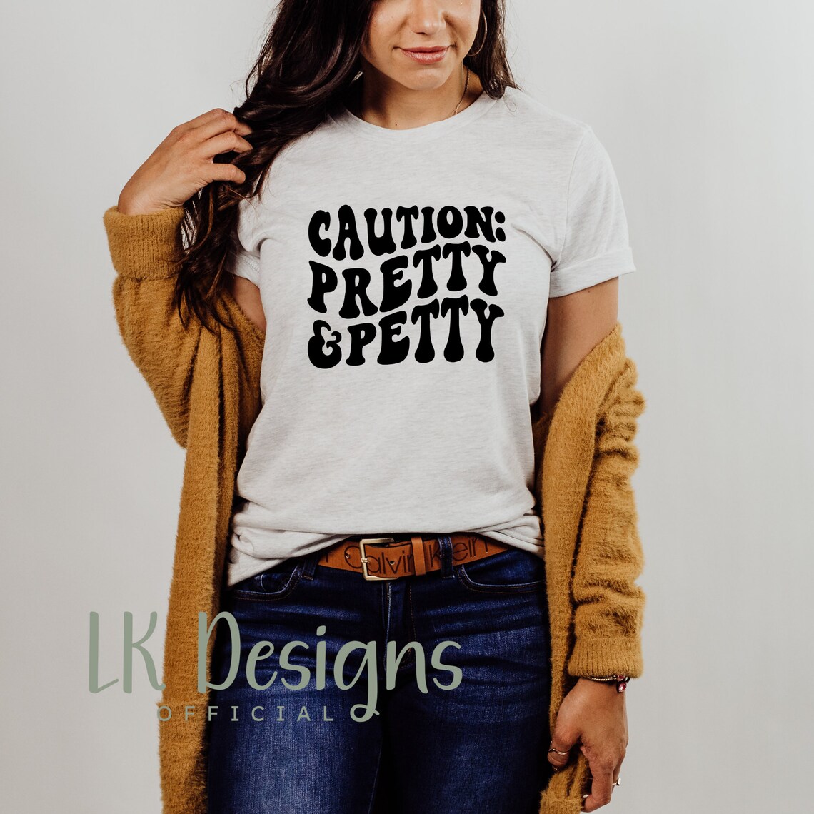 Caution Pretty and Petty Svg Png. Funny Shirt Svg, Sarcastic Svg ...