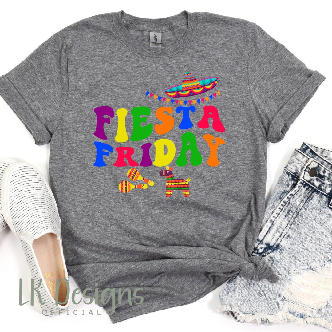 FIESTA FRIDAY Tshirt, Cinco De Mayo Shirt, Wifey Life, Sarcastic ...