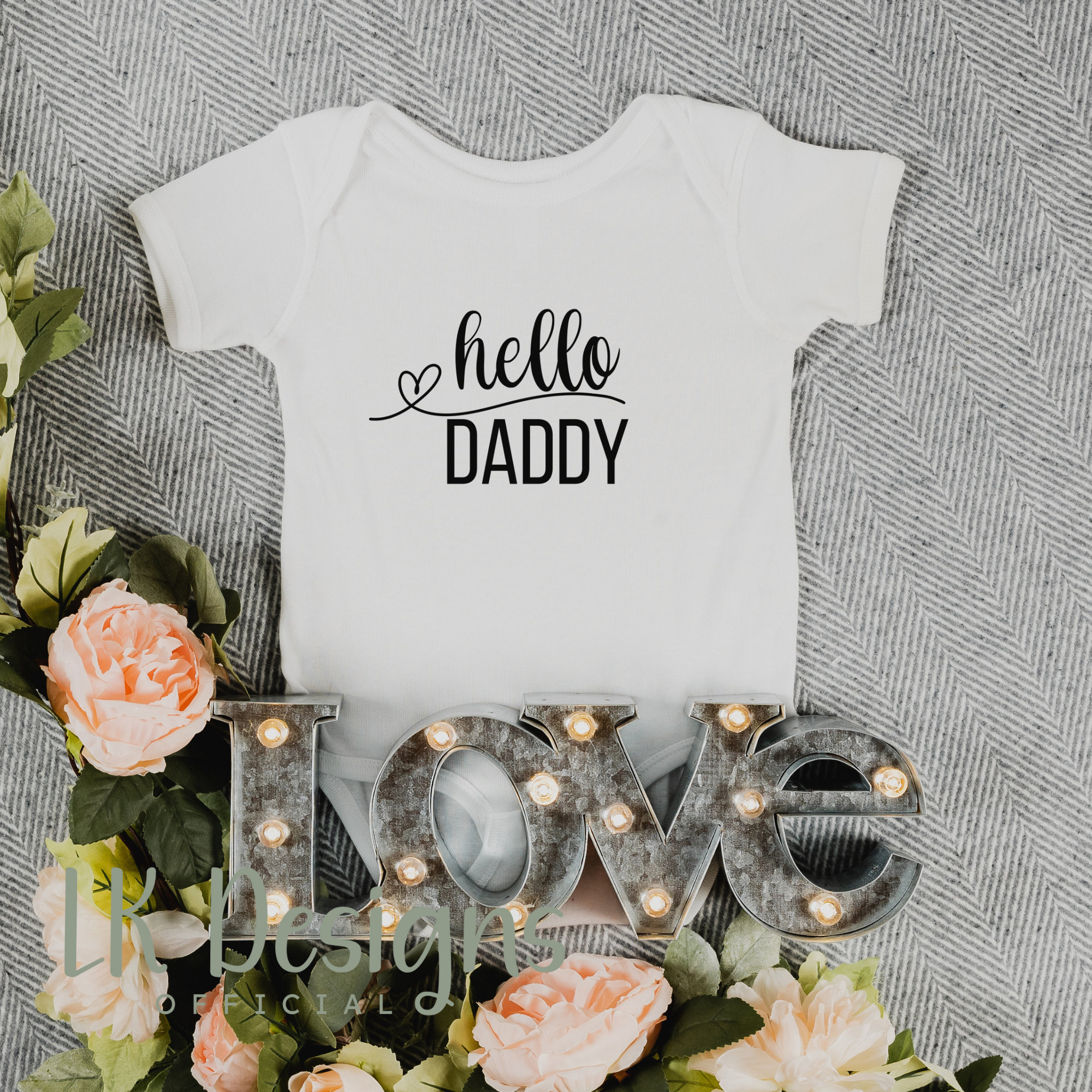 Hello Daddy SVG PNG. Fun Pregnancy Announcement Svg, Birth Announcement ...