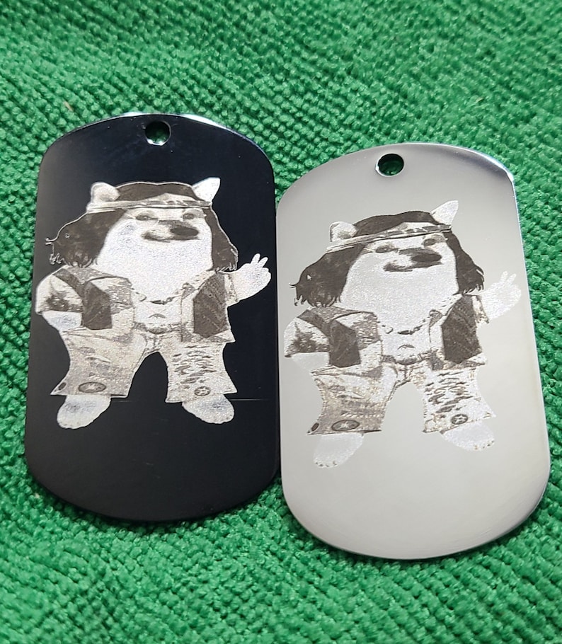 Personalized NAFO FELLA Dog Tag - Etsy