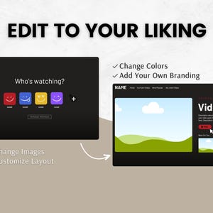 Youtube Intro, Custom Youtube Intro, Canva Editable Template, Unique ...