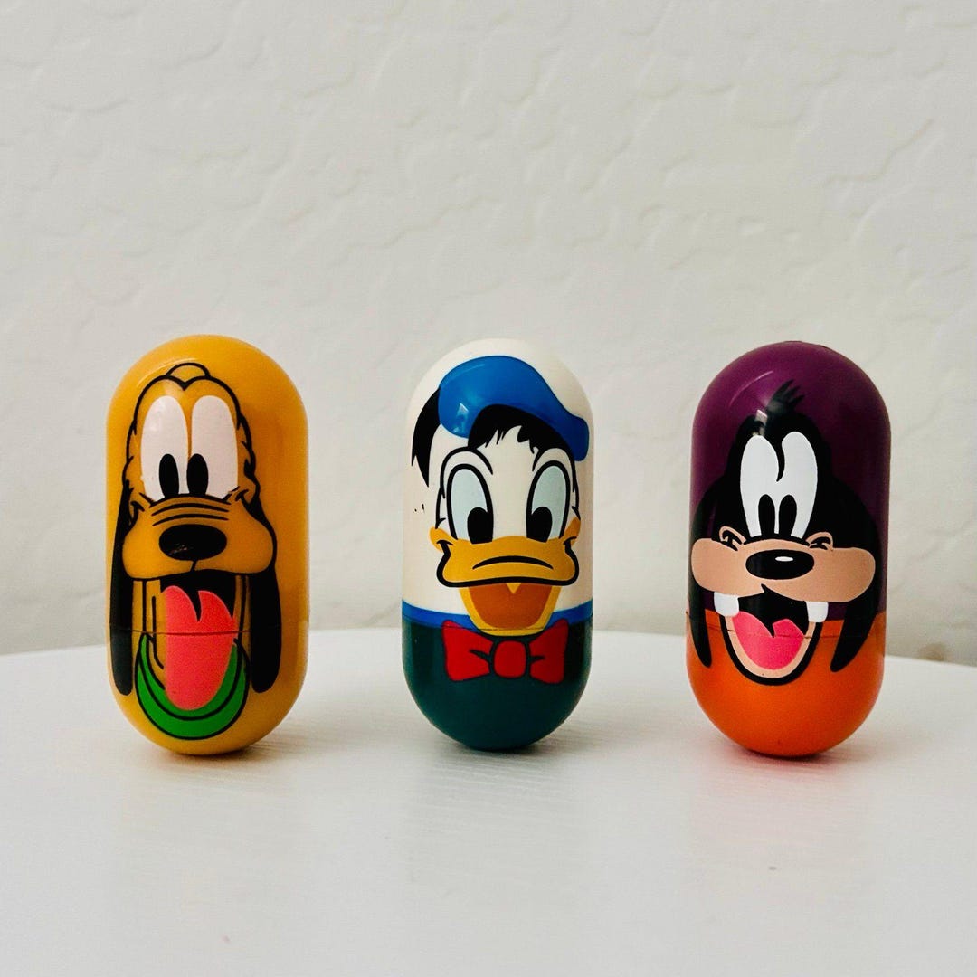 Walt Disney Kellogg's Wobblers Pluto, Donald Duck, & Goofy - Etsy