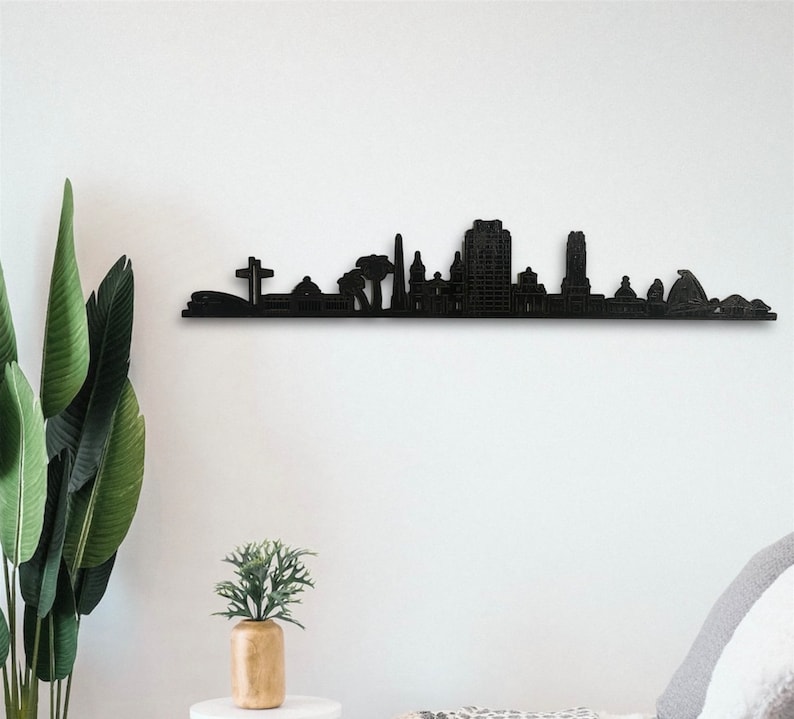 Puerto Rico Skyline / Wall Art/ City Skyline / Sign - Etsy