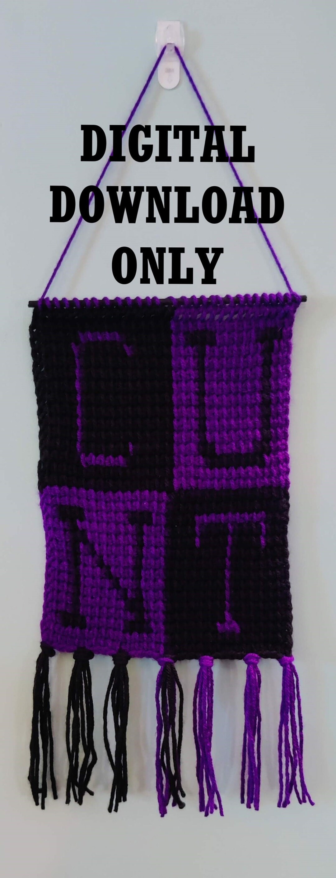 C-word Tapestry Crochet PATTERN ONLY - Etsy
