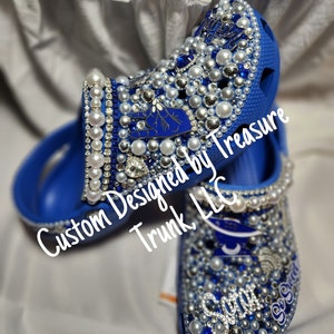 Custom Luxury Crocs - Sorority Edition Zeta Phi Beta Inspired - Etsy