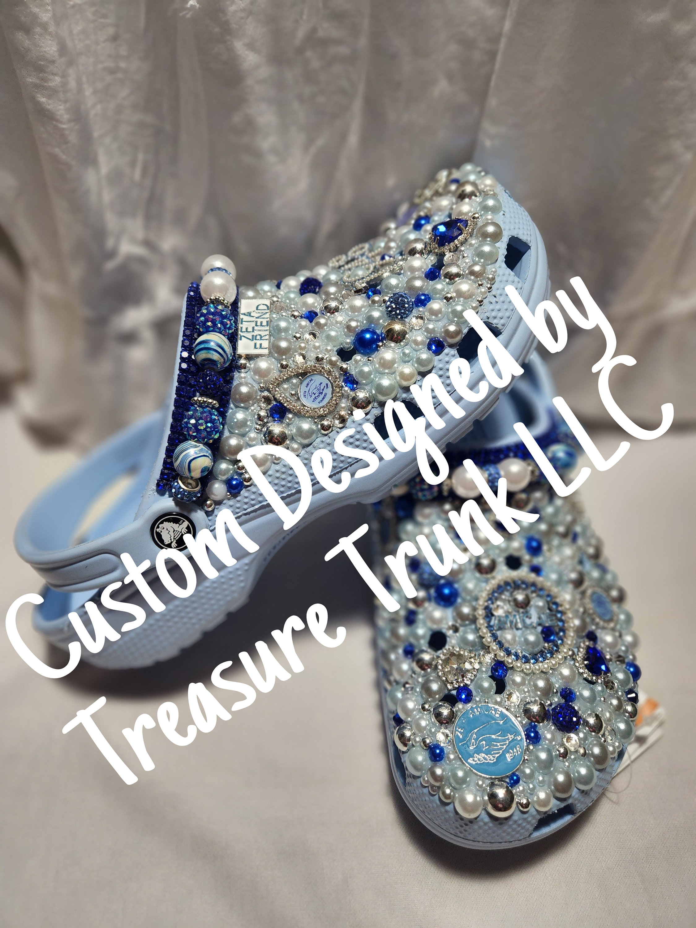 Custom Luxury Crocs - Zeta Amicae Inspired - Etsy