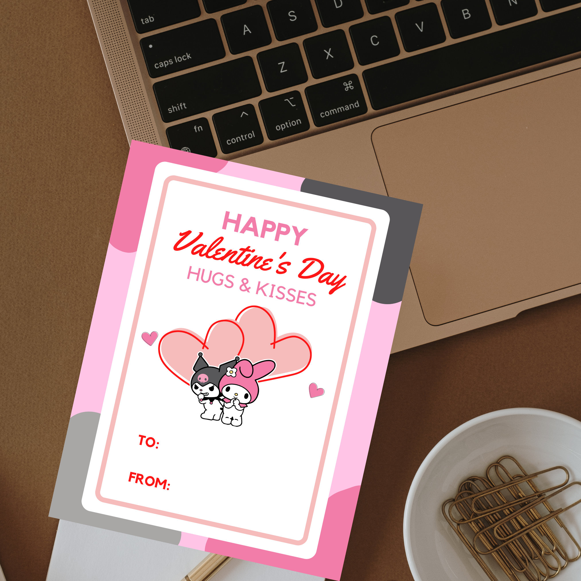 Cute Friendly Valentine's Day Printable Cards, Galentine's Day, for ...