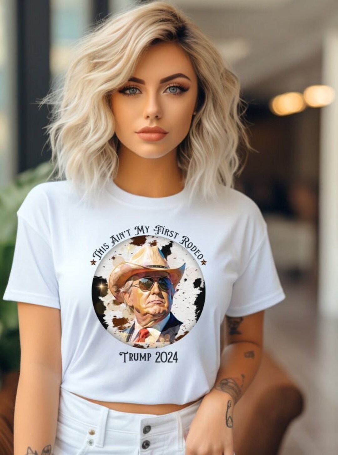 This Ain't My First Rodeo Trump Svg Png, Country Western Trump, Cowboy ...