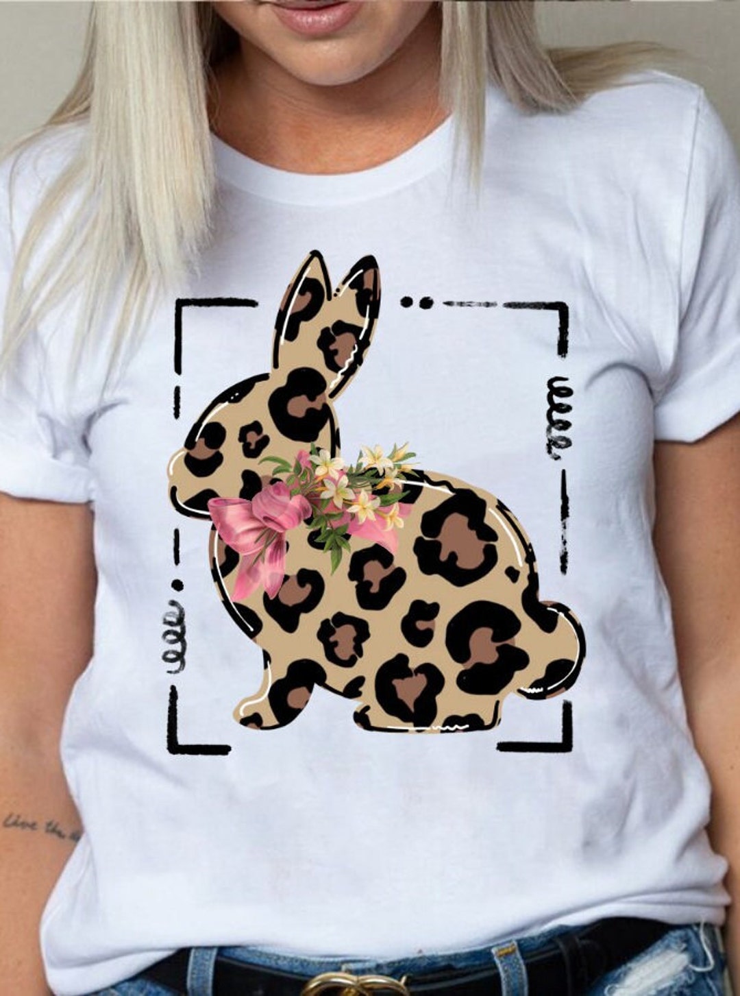 Leopard Bunny Png - Easter Bunny Digital Download -sublimation Design ...