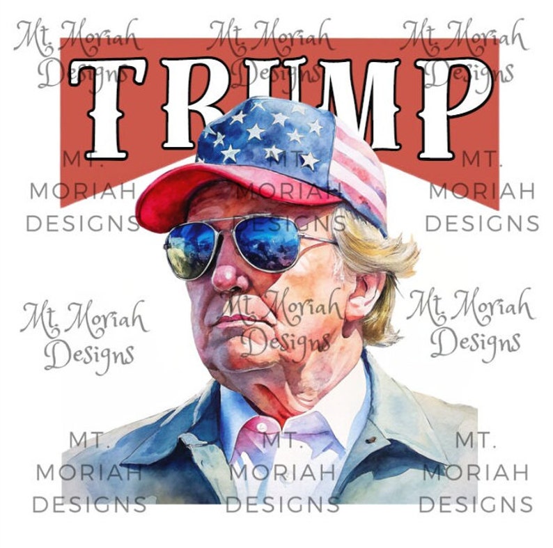 Trump Png, Cowboy Trump Png , Trump 2024, Republican PNG, Trump T-shirt ...