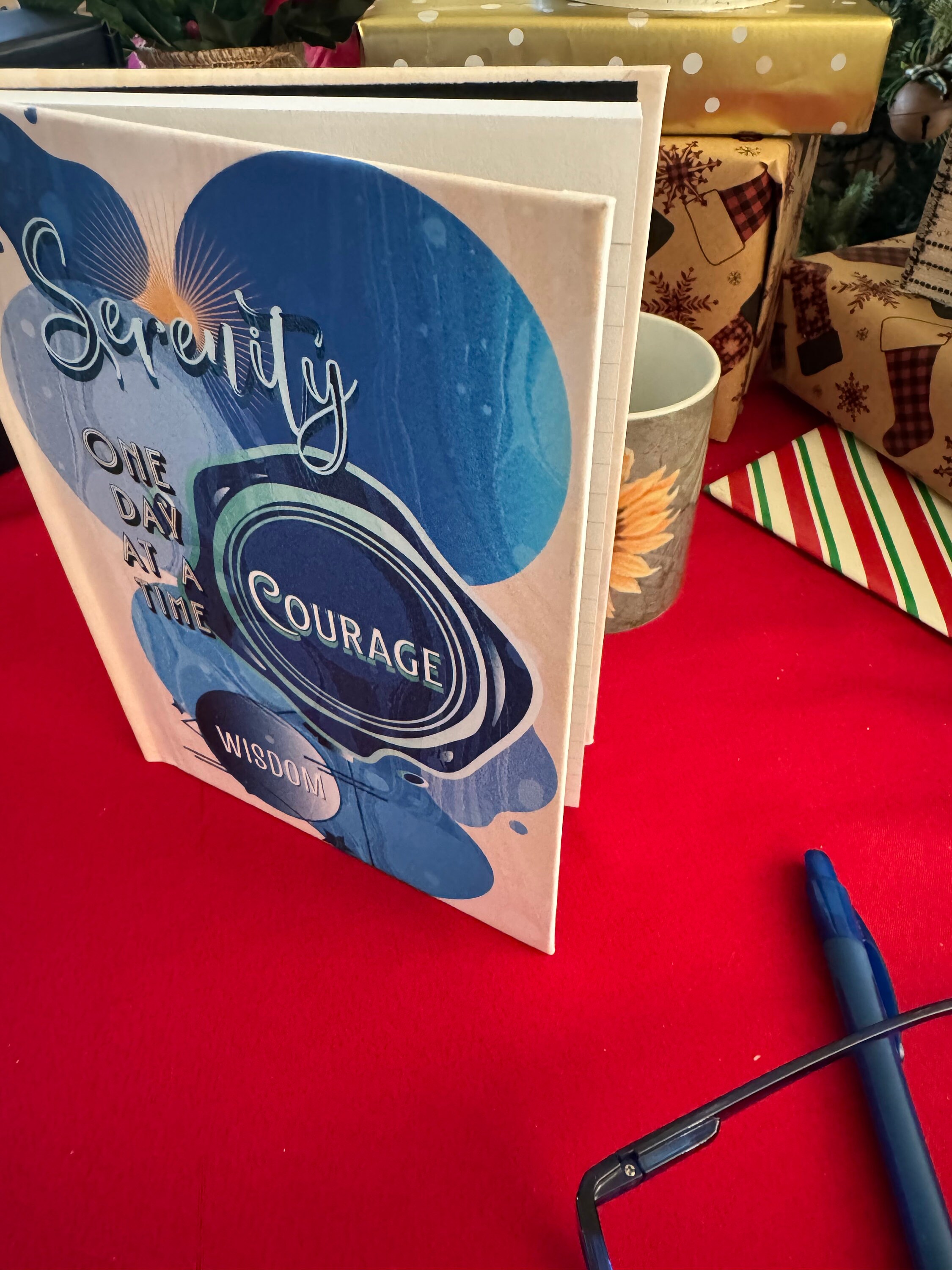 Recovery Journal, Serenity Prayer Notebook for Step Work, Addiction ...