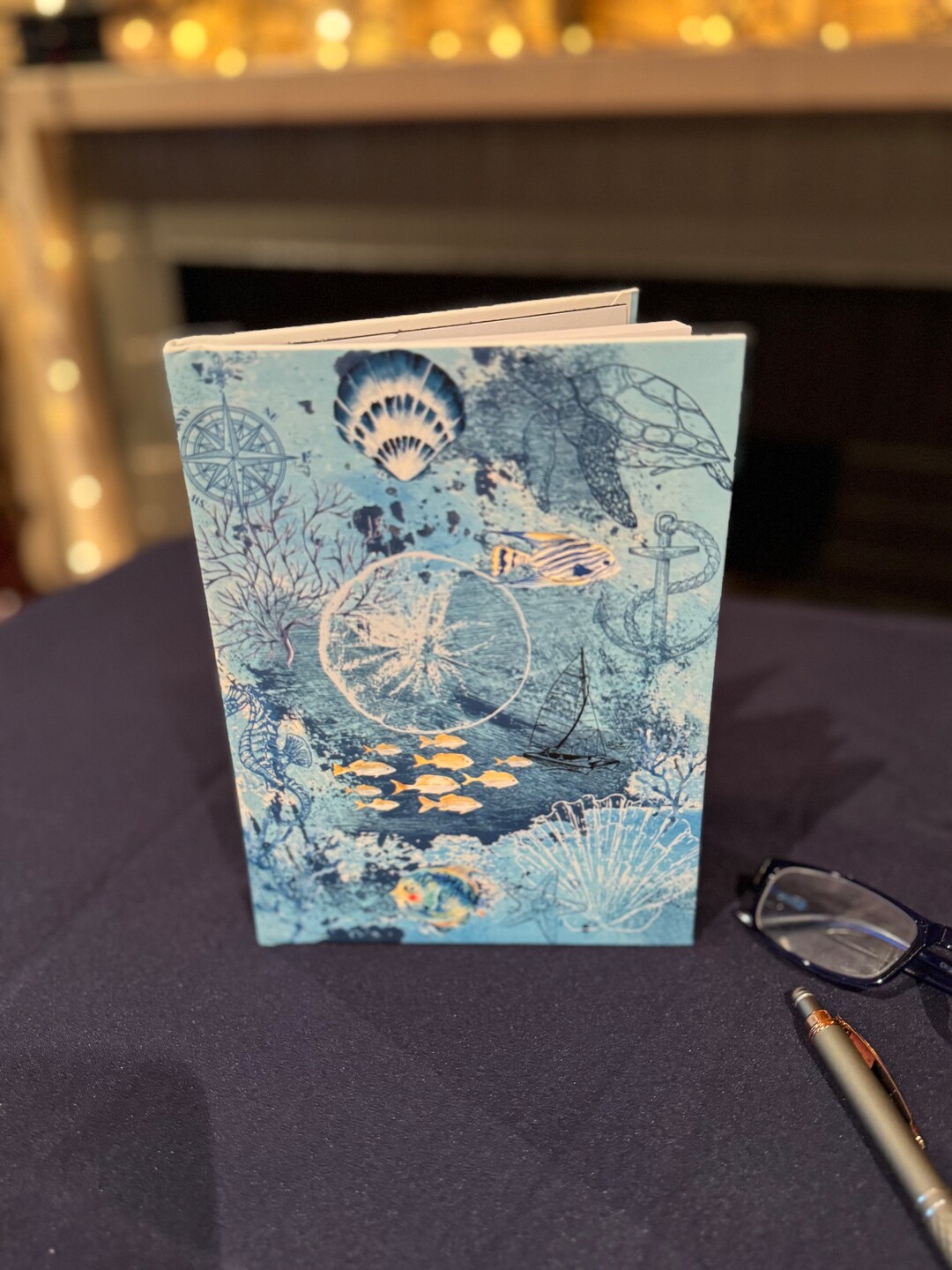 Under the Sea Journal, Nautical Notebook, Beach and Coastal Theme ...