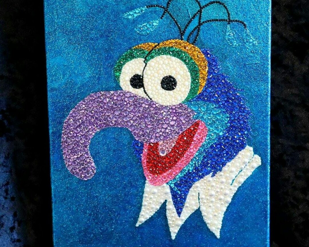 Bedazzled Gonzo Artwork - Etsy