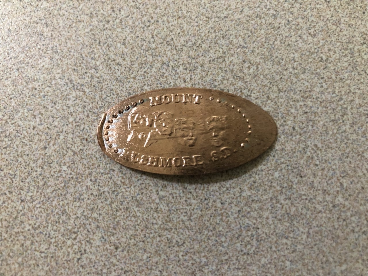 Elongated Pressed Mt Rushmore Penny - Etsy