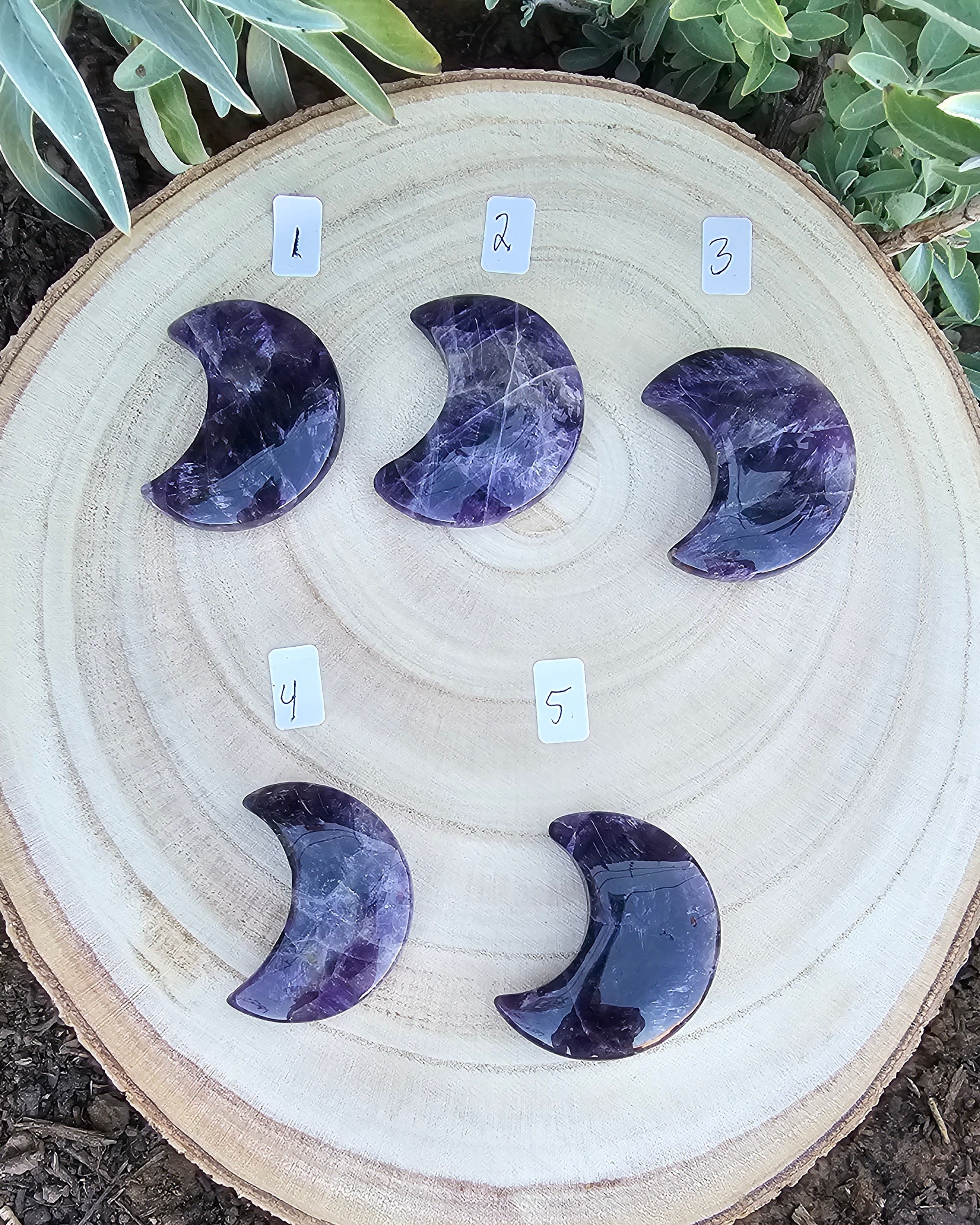 Amethyst Moons - Etsy
