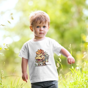 Cute Bowser Super Mario Brothers Digital Art, Chibi Studio Ghibli ...