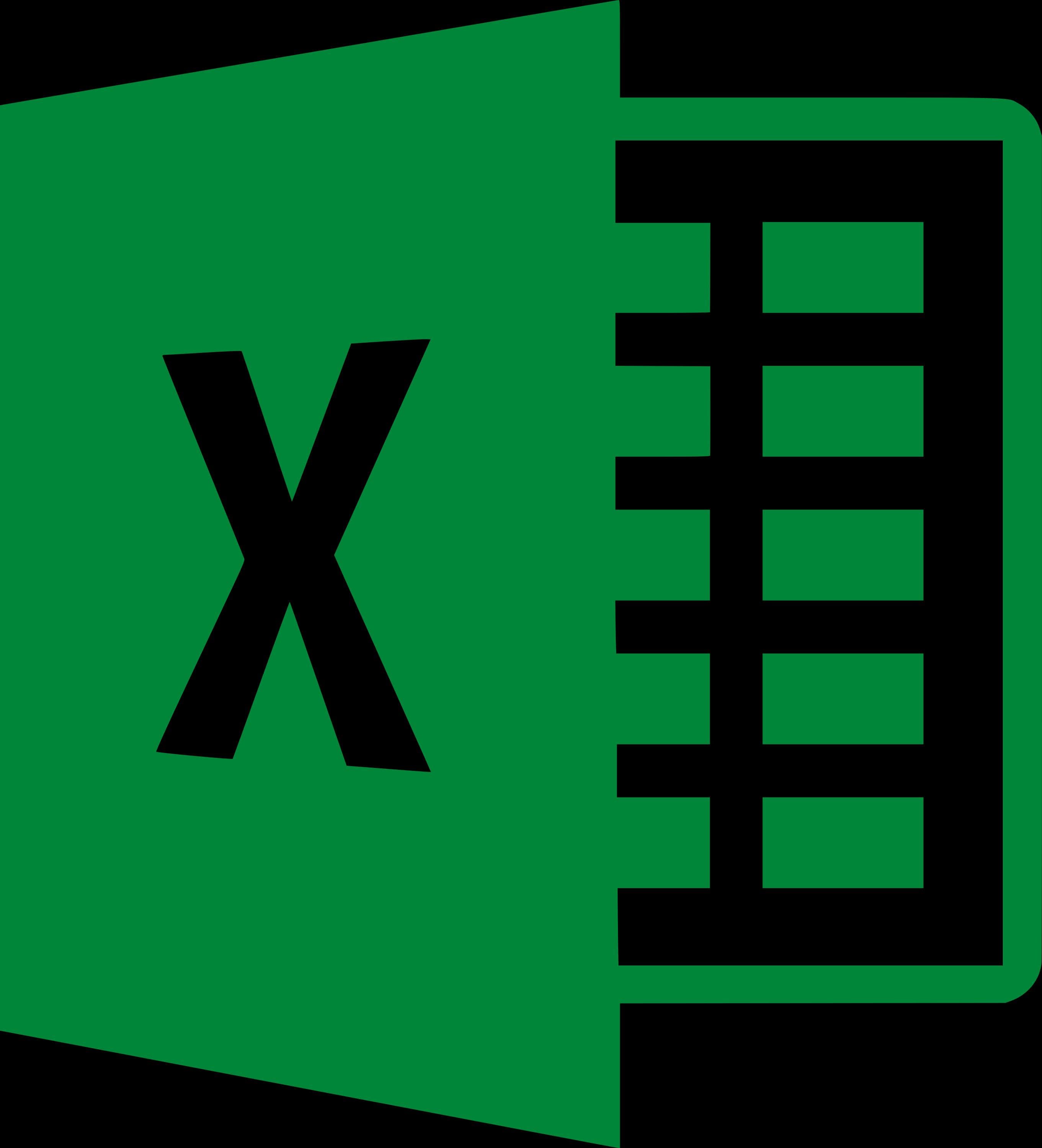 Microsoft Excel Logo: Full Color SVG and PNG (digital Download) - Etsy