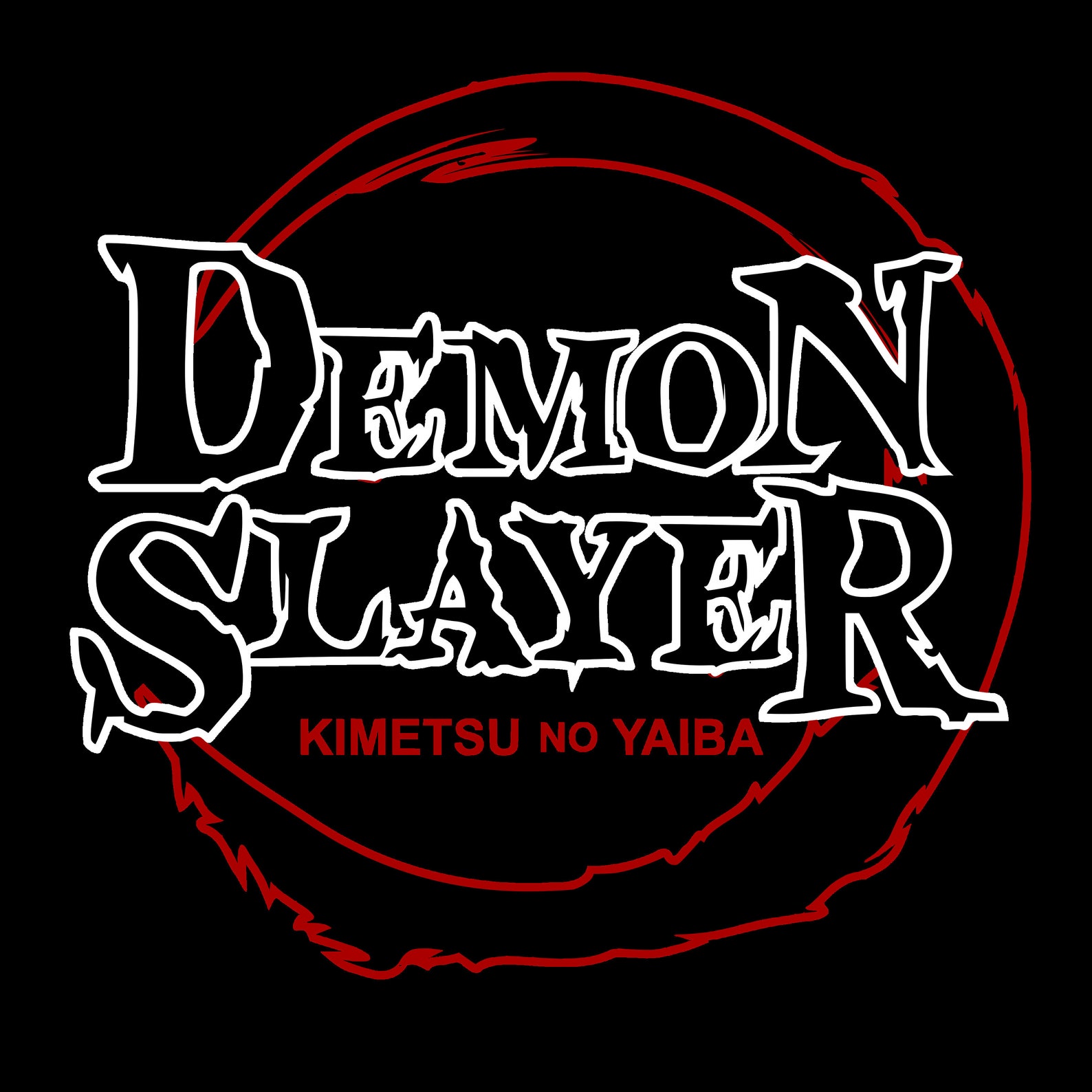 Awesome Demon Slayer Anime Logo SVG and PNG - Transparent, Anime Lover ...