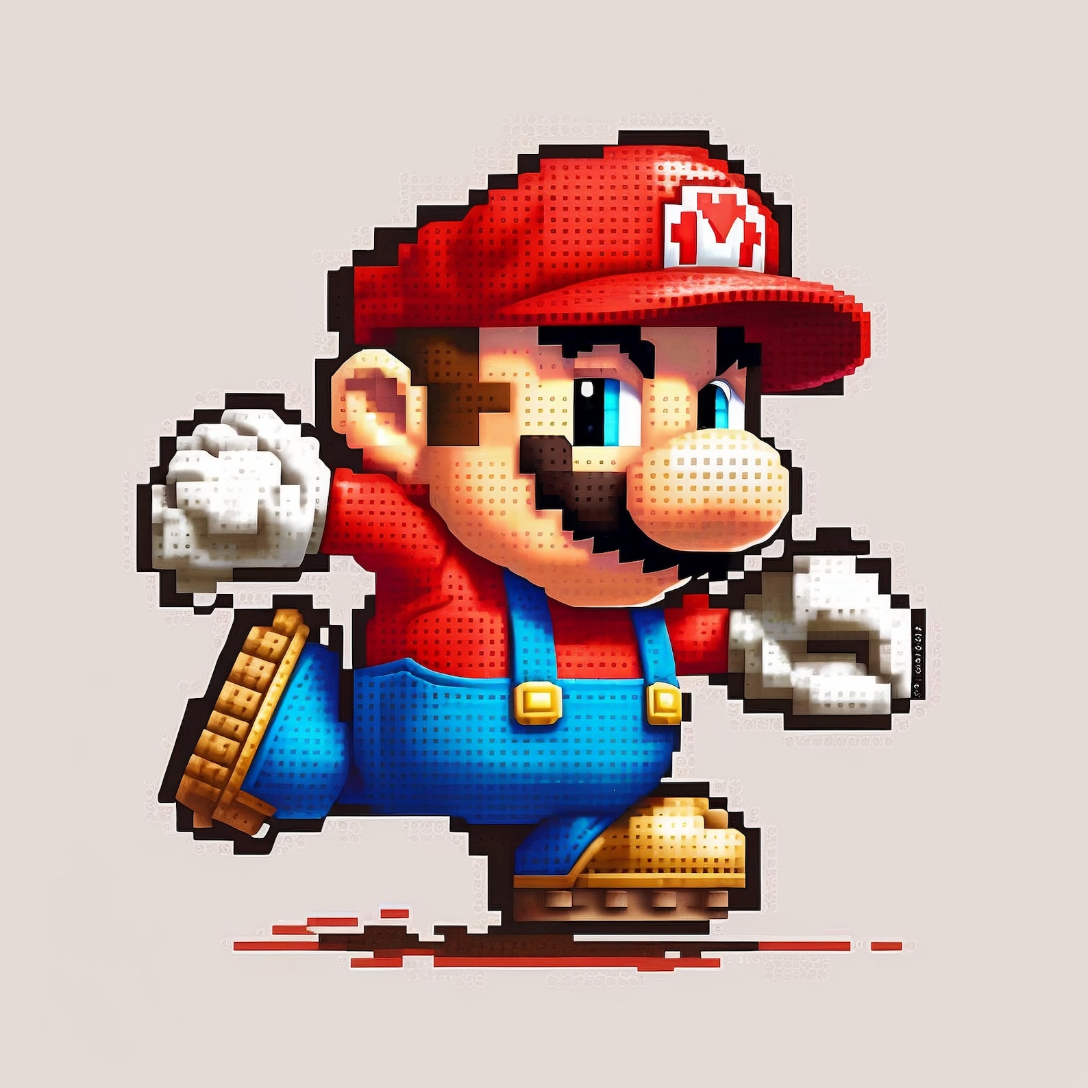 Super Mario Brothers, Mario Luigi Pixelated, PNG - Gamer Life, Digital ...