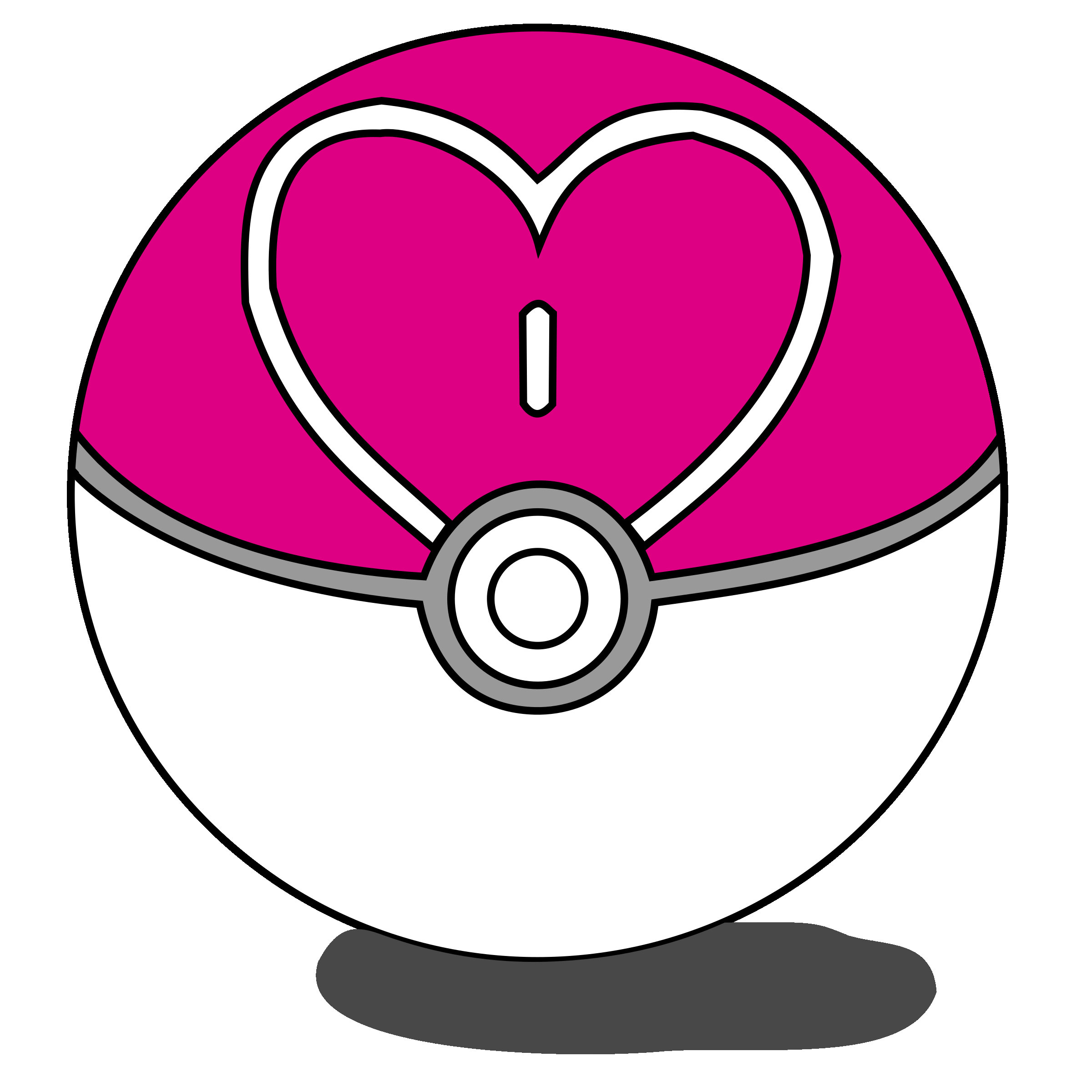 Valentine Love Ball SVG PNG: Gamer Design (digital) - Etsy